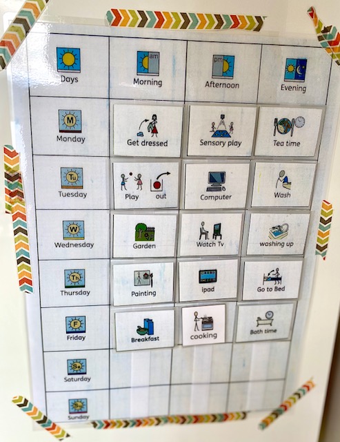 Visual Timetable – Elkemarthaandmeblog